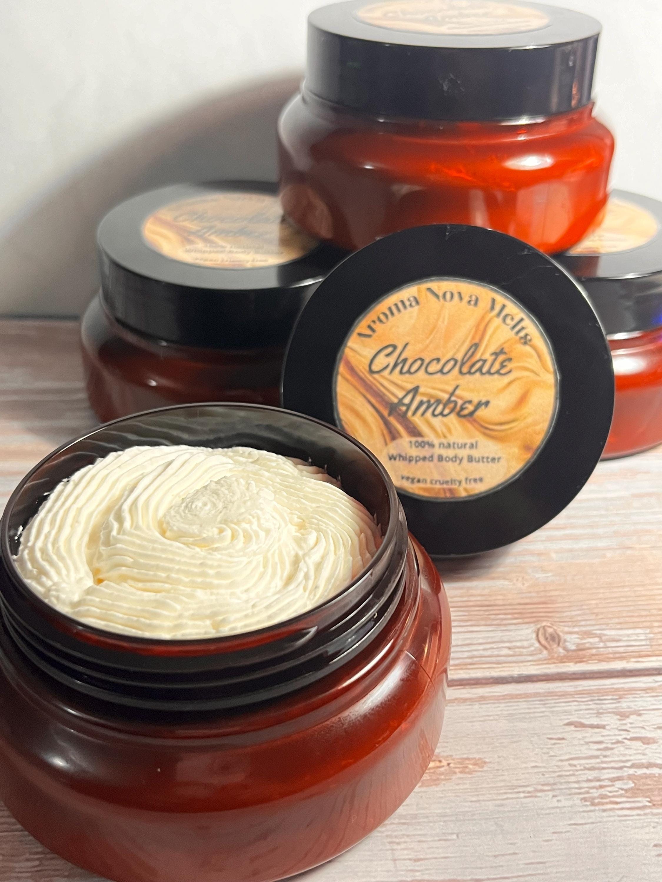 Chocolate Amber Whipped Body Butter for Smooth Skin – Aroma Nova Melts